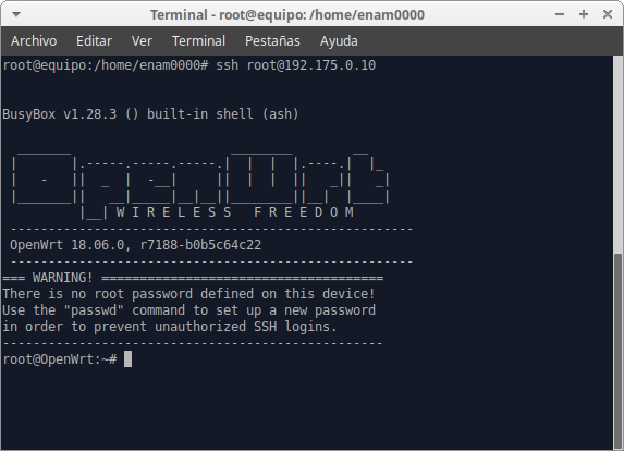 Poner el interfaz luci de OpenWrt en español - Algo de Linux